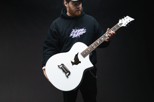 Lindo White Dove V3 Electro Acoustic Guitar